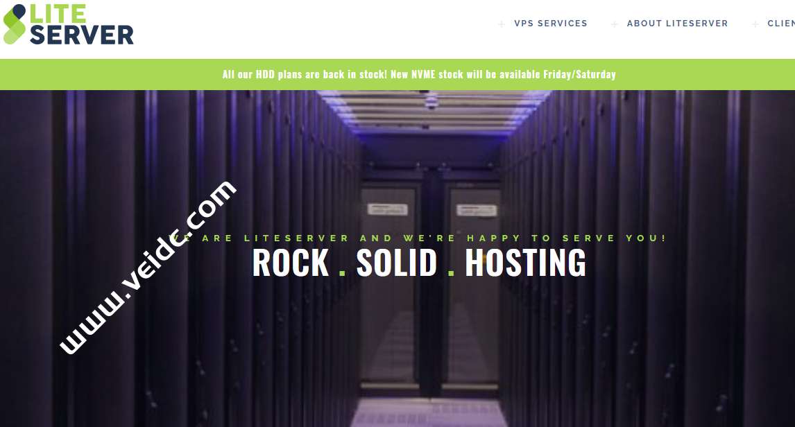 liteserver：荷兰大硬盘VPS，1核/1G内存/512G HDD/1G带宽/10T月流量/€5/月-SSHCE测评